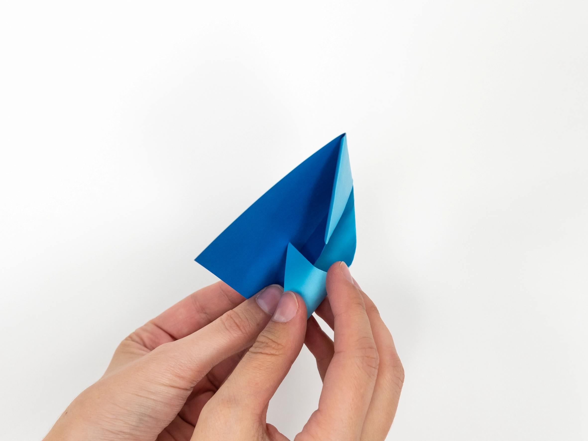 Halloween origami bookmark